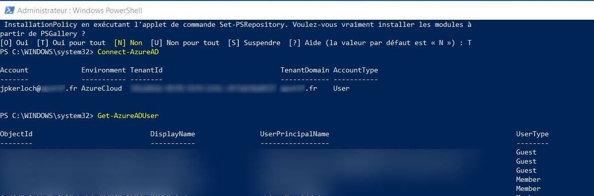 Le Module "Azure AD" - WordPress sur Azure azure
